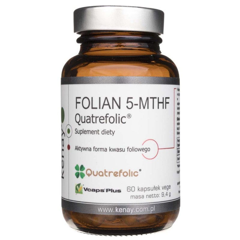 Kenay FOLATE 5-MTHF (active folic acid) Quatrefolic® 60 Capsules – Medpak